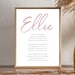 Ellie Baby Name Meaning Poem Baby Names Nursery Sign Girl Names ...