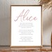 Alice Baby Name Meaning Poem Baby Names Nursery Sign Girl Names ...