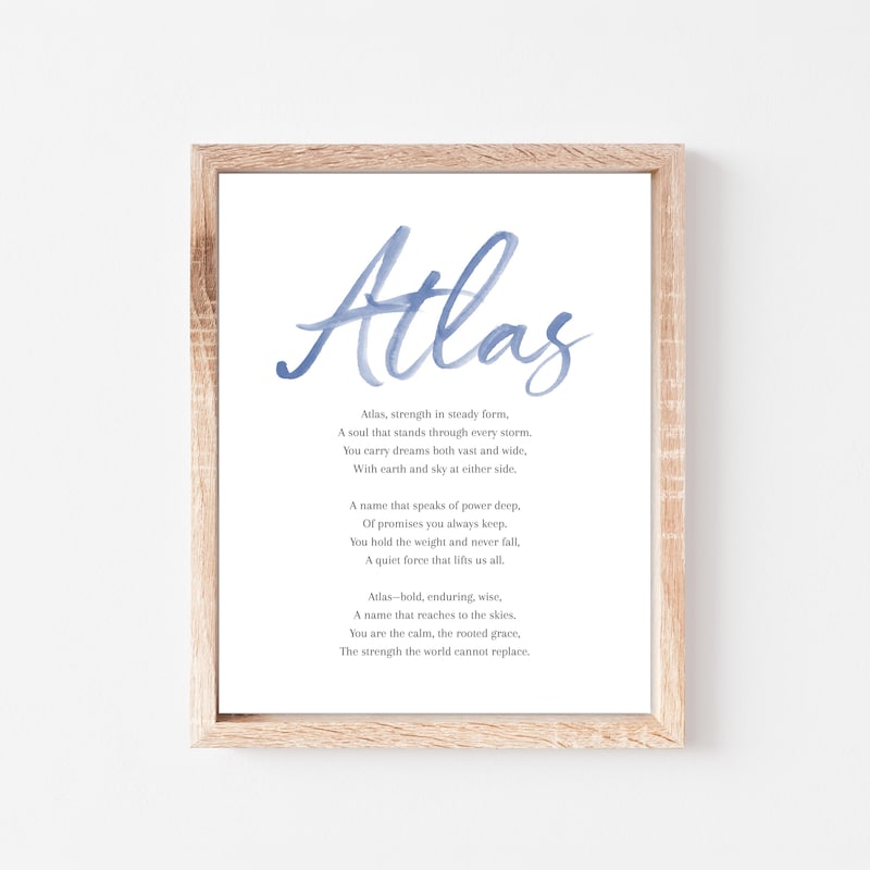 Atlas - Etsy