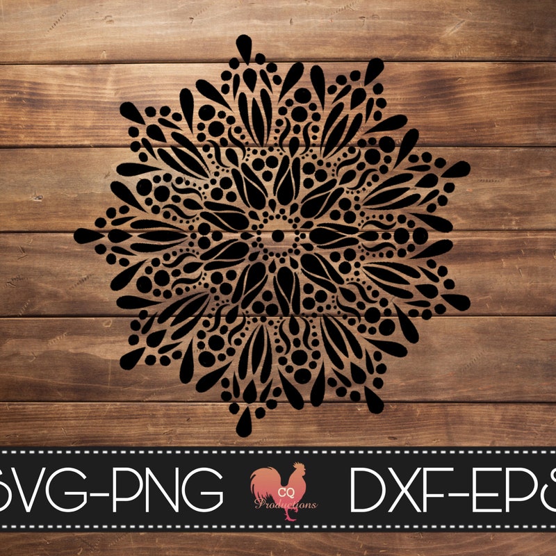 Dot Mandala Stencil - Etsy