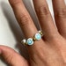 Blue Smiley Ring - Etsy
