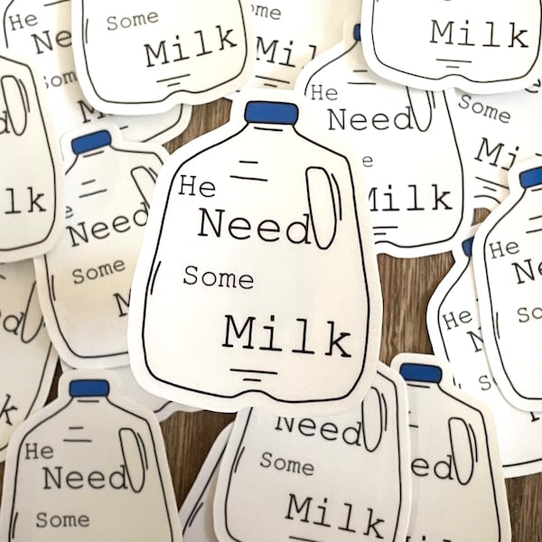 Milk Jug Decal - Etsy