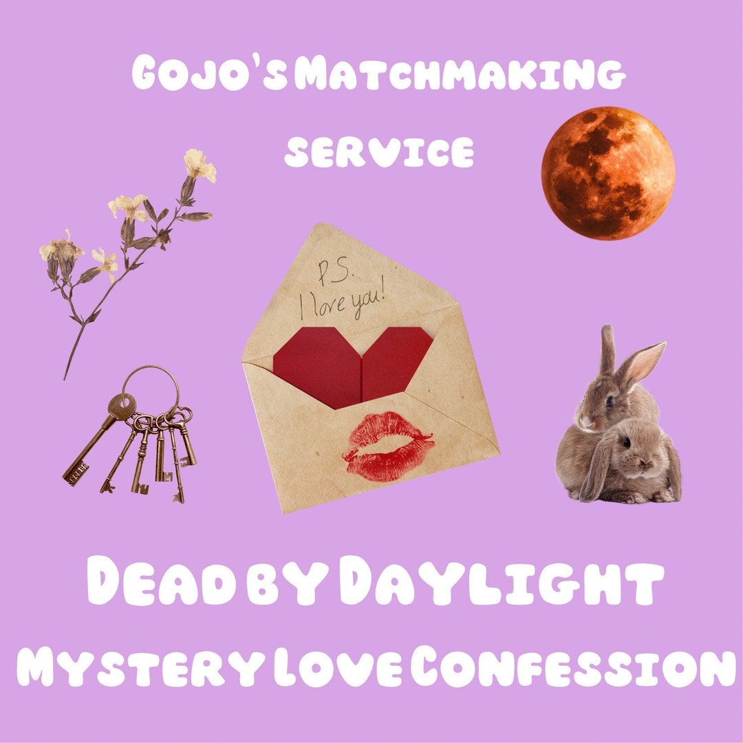 Mystery Dead by Daylight Character Love Confession DBD Comfort Romantic ...