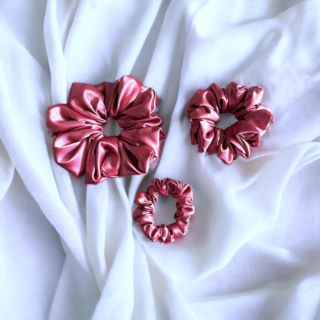 Jumbo Scrunchie, Satin Scrunchie, Wedding Scrunchie, Hair Accessory ...