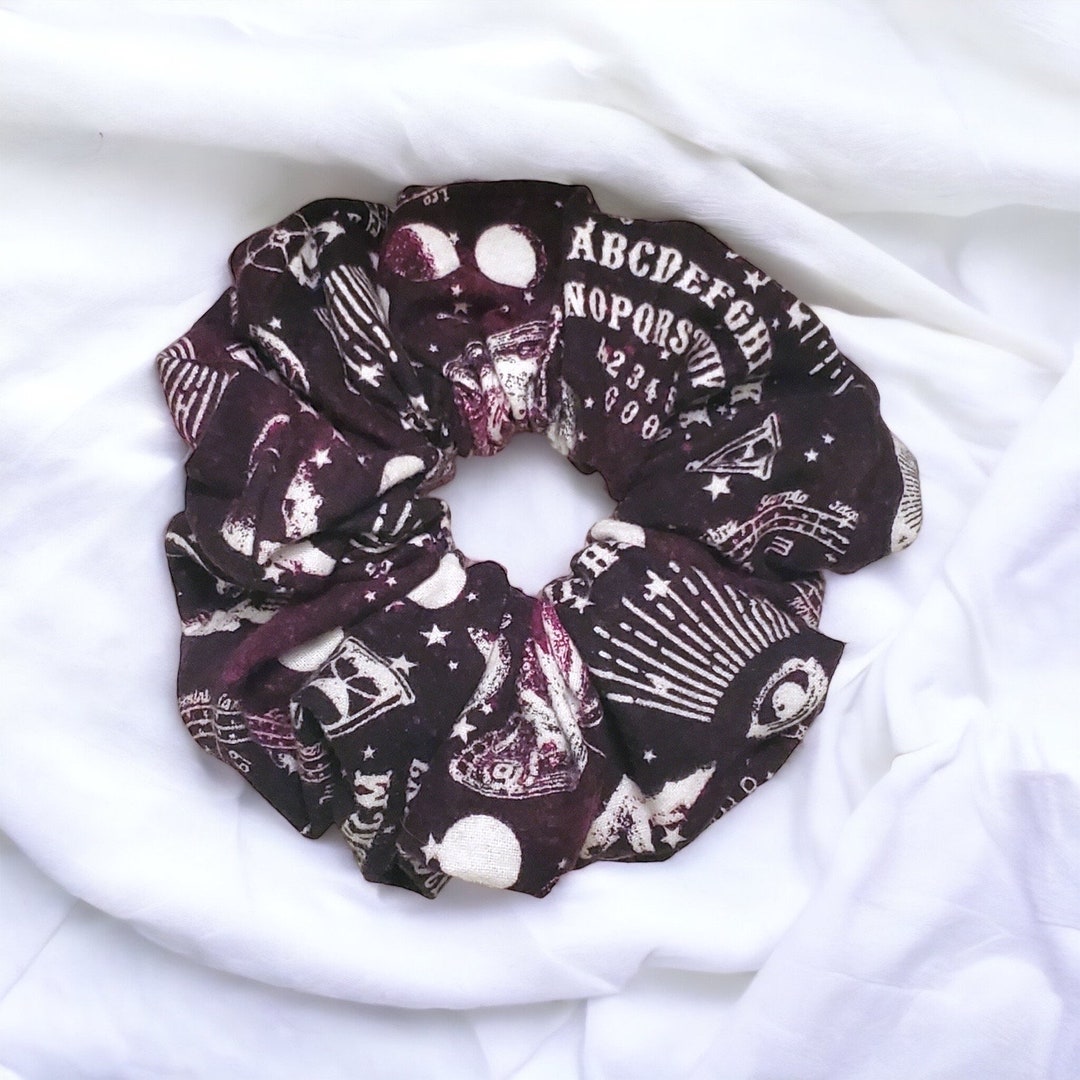 Jumbo Scrunchie Spooky Halloween Scrunchie XL Scrunchie - Etsy