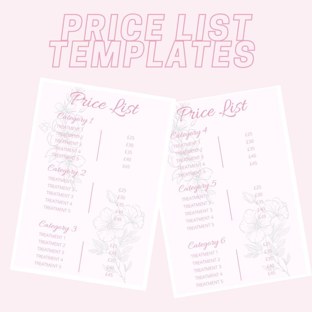 Paper Design & Templates Small Business Social Media Peach Pink A4 ...