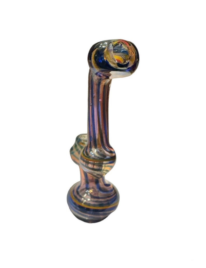 Colorful Glass Sherlock Hand Pipe. Water Filtration. Wet or Dry - Etsy