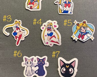 Sailor Moon Stickers | Etsy