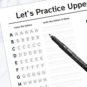 Printable Handwriting Worksheets - Uppercase Handwriting Printable ...