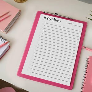 Minimalist Printable To-do List: Daily, Weekly, Monthly, Yearly (PDF ...