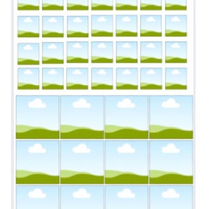 Photo Template for 1x1,2x2,id and Wallet Size - Etsy