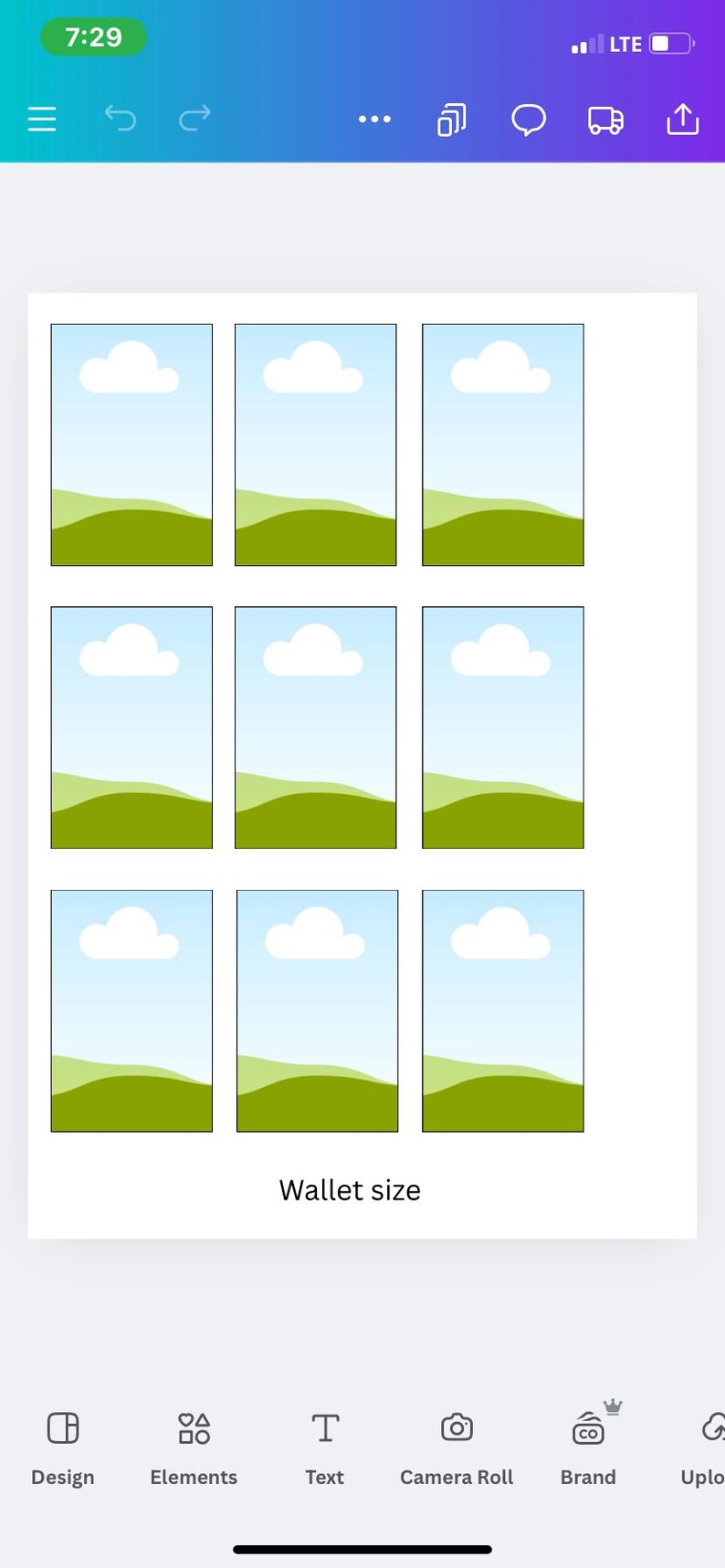 Photo Template for 1x1,2x2,id and Wallet Size - Etsy