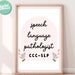 Speech Therapy Decor, Speech Therapy Poster, Speech Room Decor, Slp ...