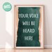 Your Words Printable, Speech Therapy Poster, Speech Therapy Decor ...