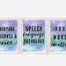 Speech Bundle, Speech Therapy Poster, Slp Decor, Speech Therapy Decor ...
