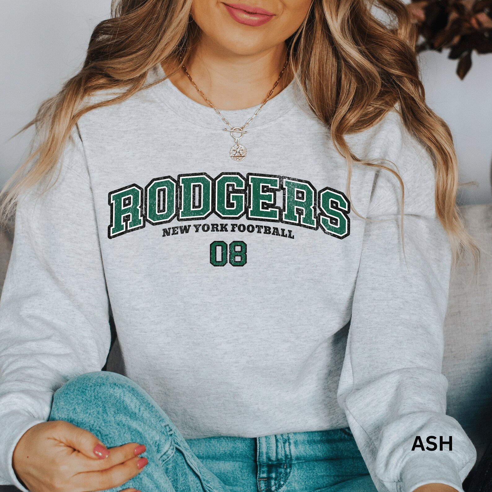 Aaron Rodgers Sweatshirt, Aaron Rodgers Jersey, New York Football ...