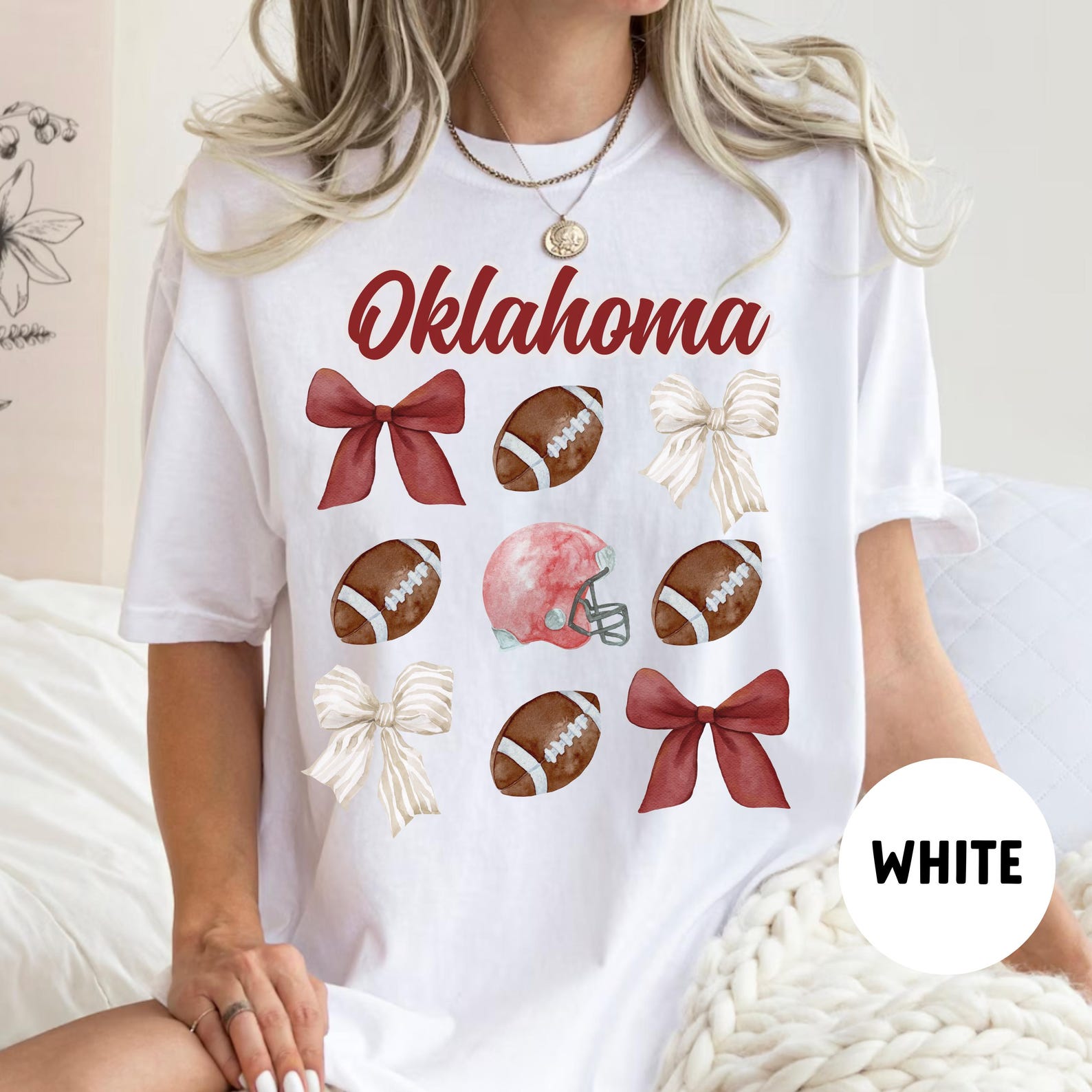 Oklahoma Football Shirt, Comfort Colors Oklahoma, College Game Day ...