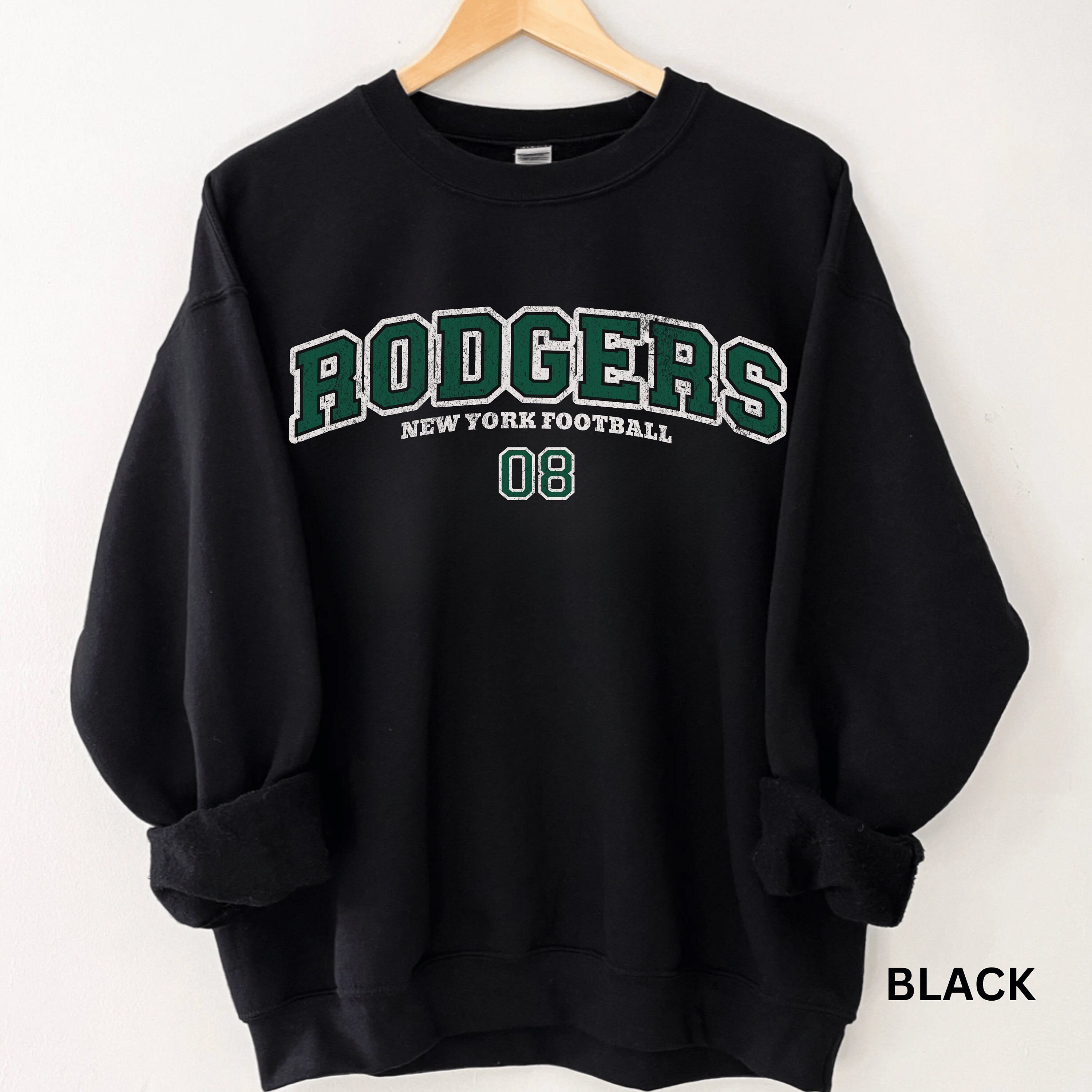 Aaron Rodgers Sweatshirt, Aaron Rodgers Jersey, New York Football ...