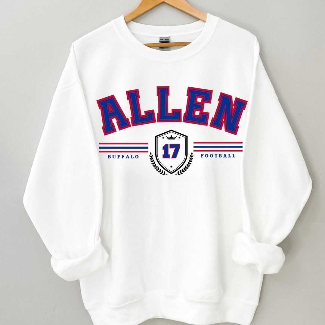 Josh Allen Sweatshirt, Buffalo Football Sweatshirt, Vintage Style ...