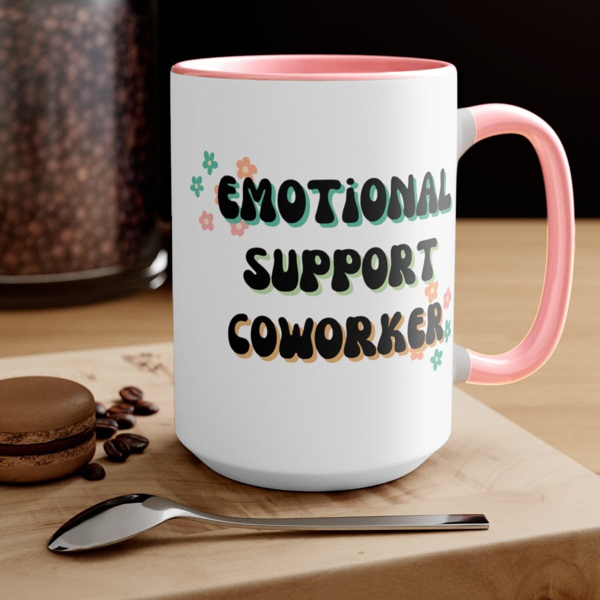 Emotional Support Coworker Mug Coworker Gift Caregiver - Etsy