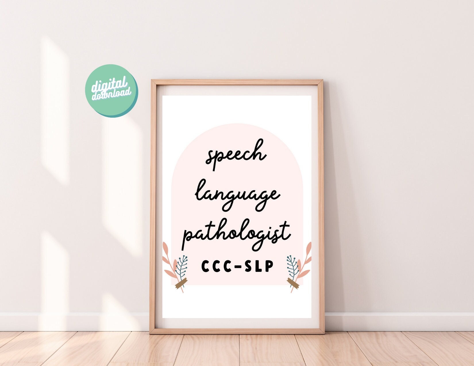 Speech Therapy Poster Slp Speech Therapy Decor Speech - Etsy