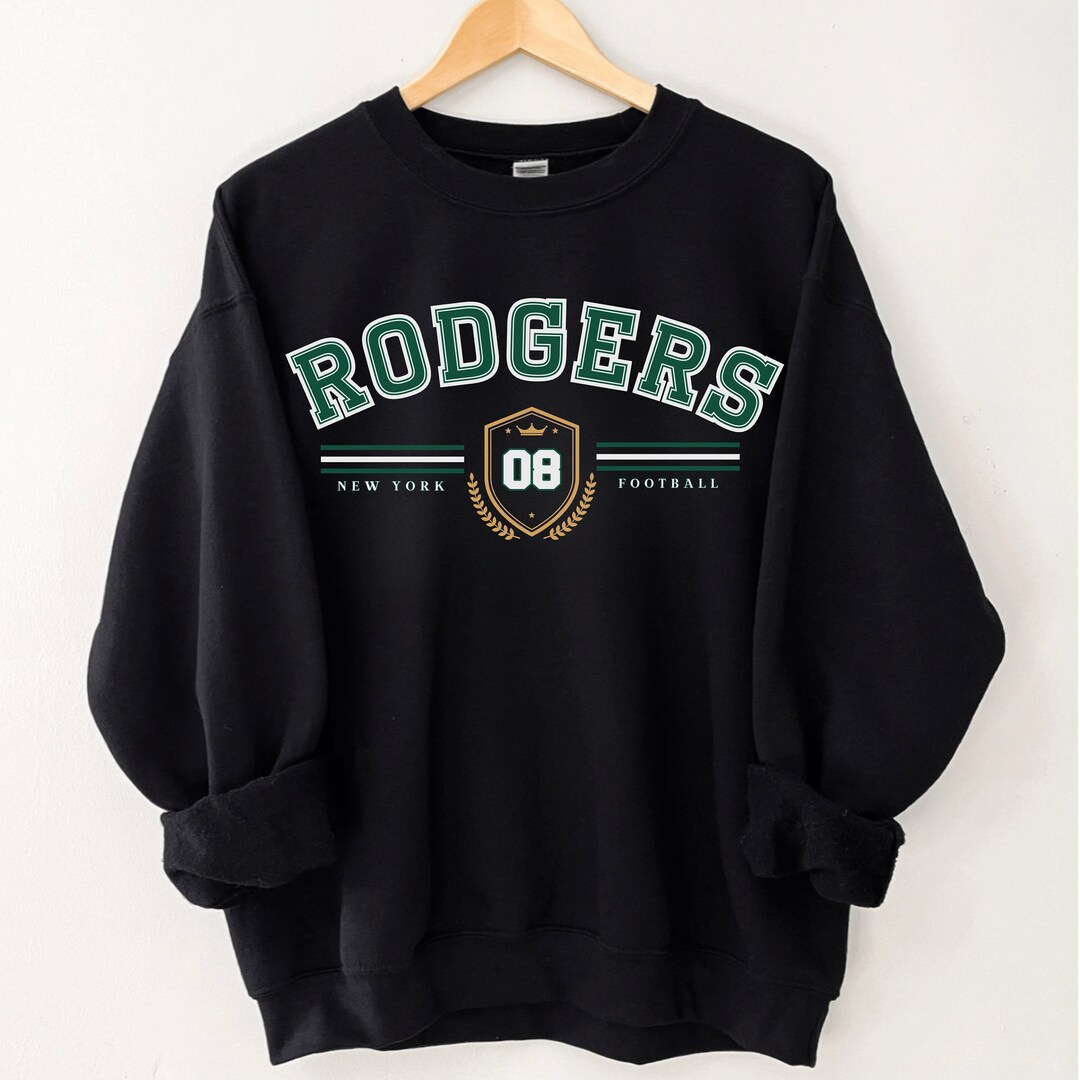Aaron Rodgers Sweatshirt, Aaron Rodgers Jersey, New York Football ...