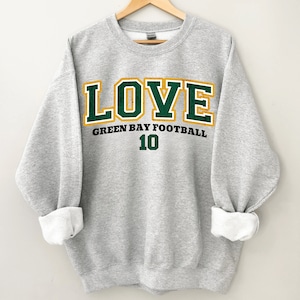 Jordan Love Sweatshirt, Jordon Love Shirt, Green Bay Football ...