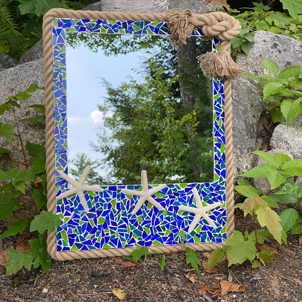 Starfish Mirror - Etsy