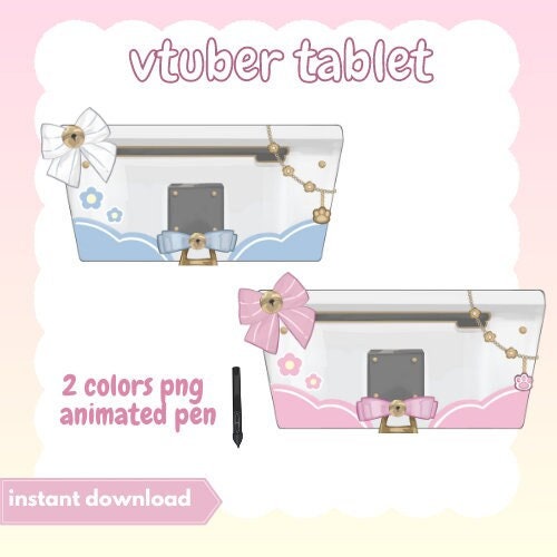 Cute Cat Kawaii Aesthetic | Vtuber Graphic Drawing Tablet Asset ...
