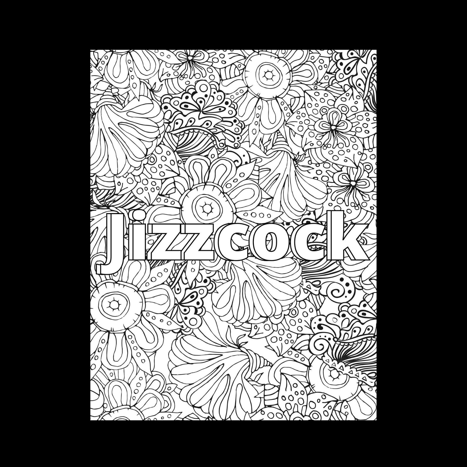 10 Digital Cursing Adult Coloring Pages - Etsy