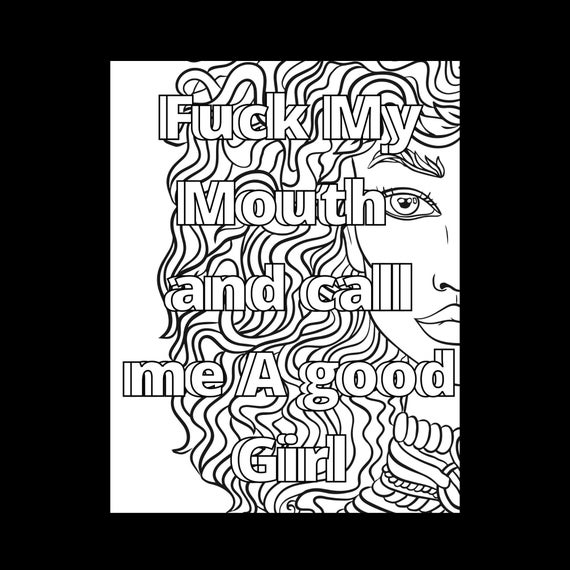 10 Naughty Adult Coloring Pages Etsy Canada