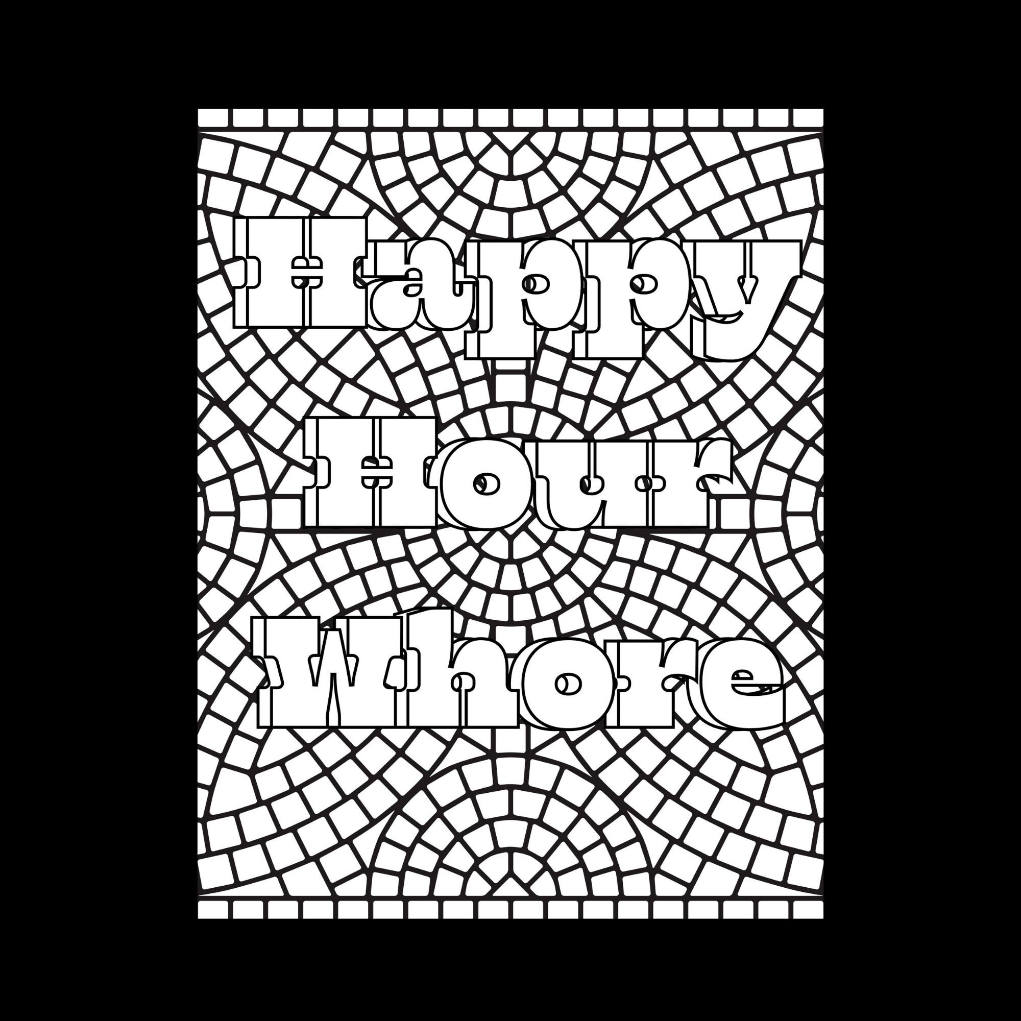 10 Digital Cursing Adult Coloring Pages - Etsy
