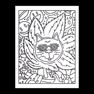 10 Dope Coloring Pages for Adults - Etsy