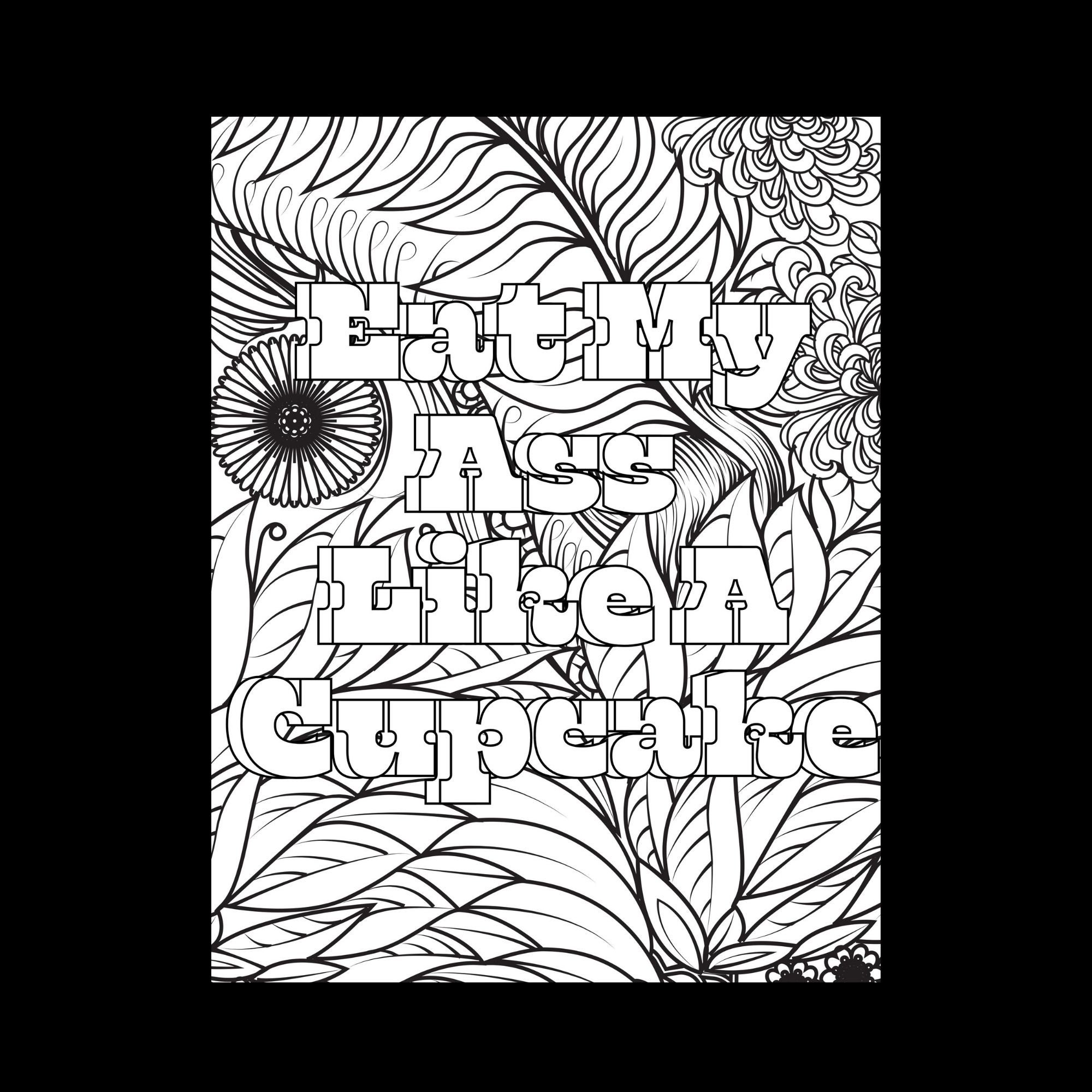 10 Printable Adult Coloring Pages - Etsy