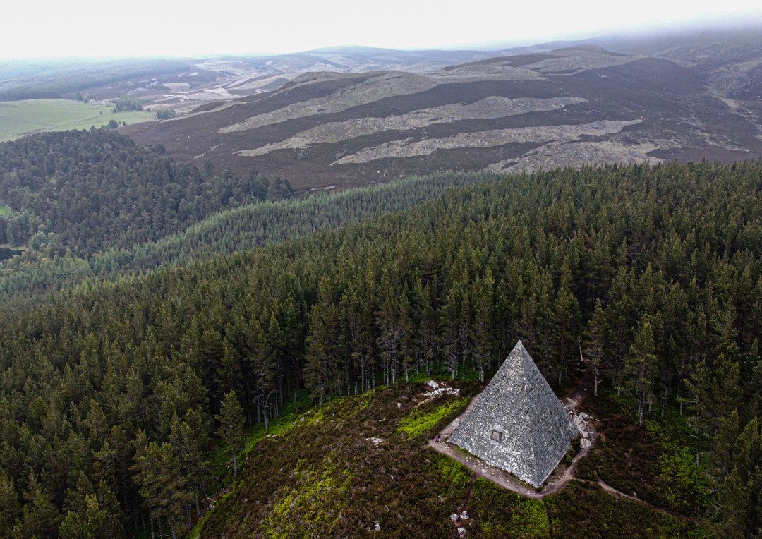 Prince Alberts Cairn, Scottish Pyramid, Scotland, Balmoral Pyramid ...