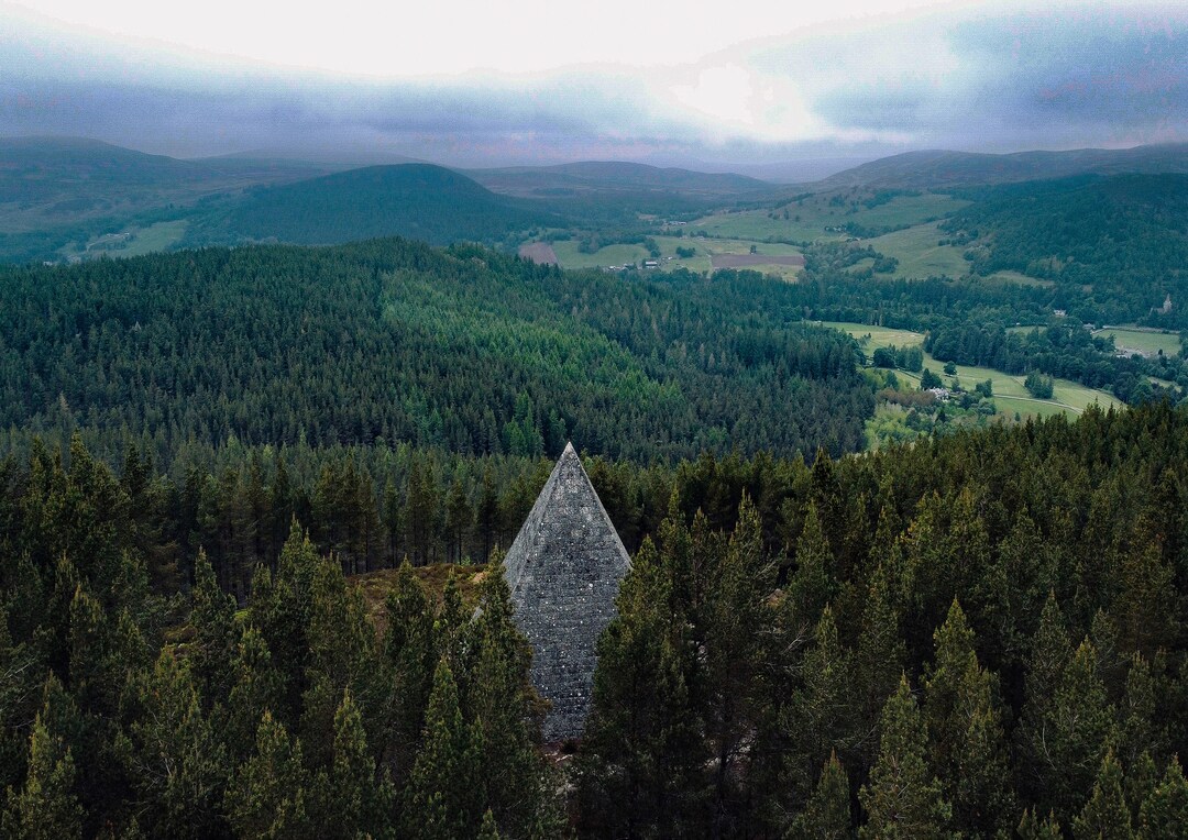 Prince Alberts Cairn, Scottish Pyramid, Scottish Landscapes, Balmoral ...