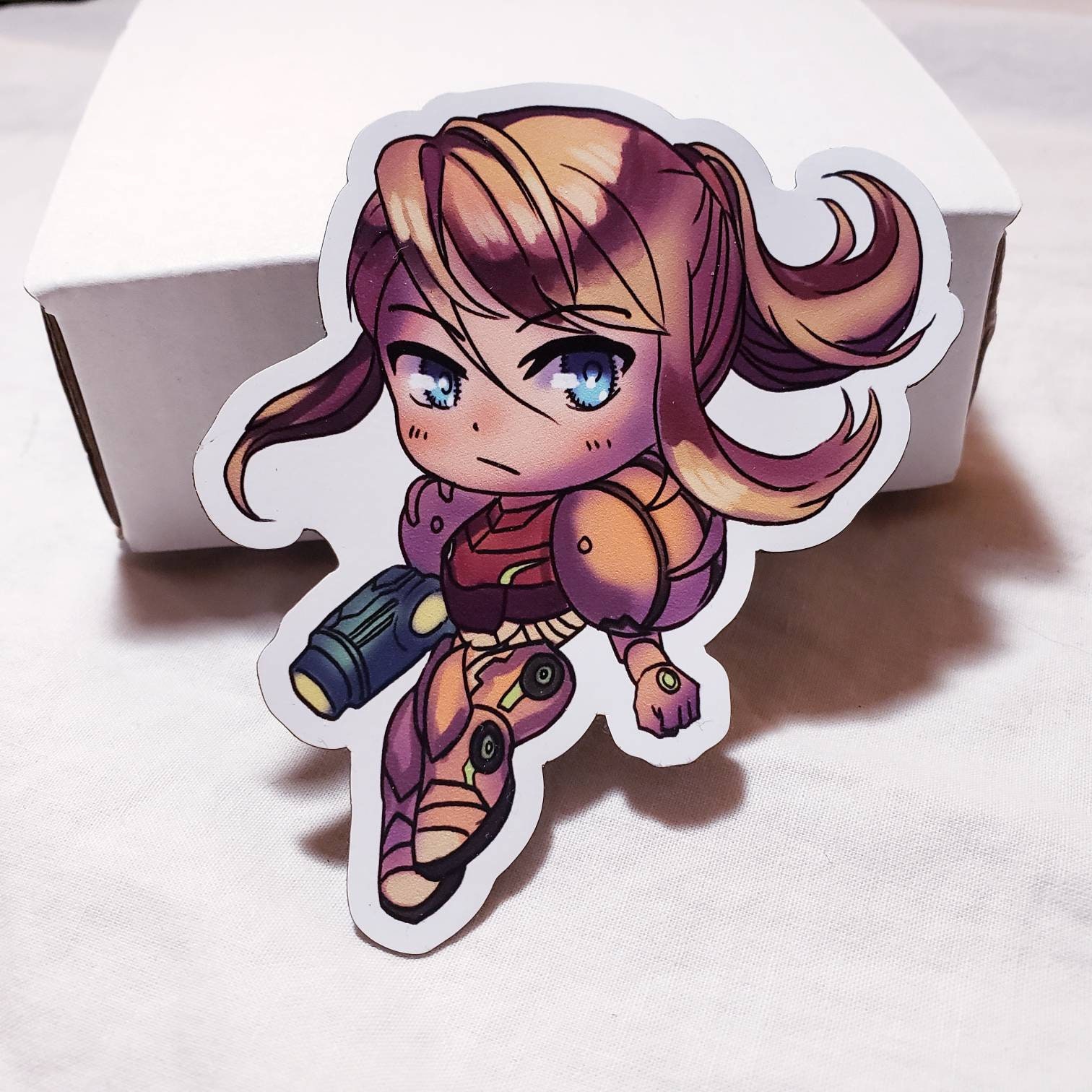 Chibi Samus Magnet - Etsy