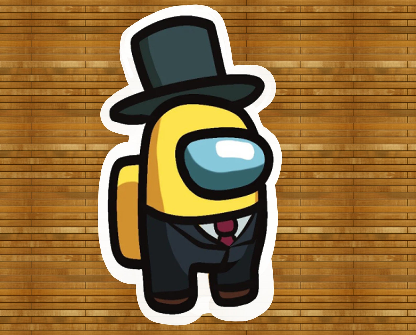 Holographic Among Us Stickers Custom Stickers - Etsy