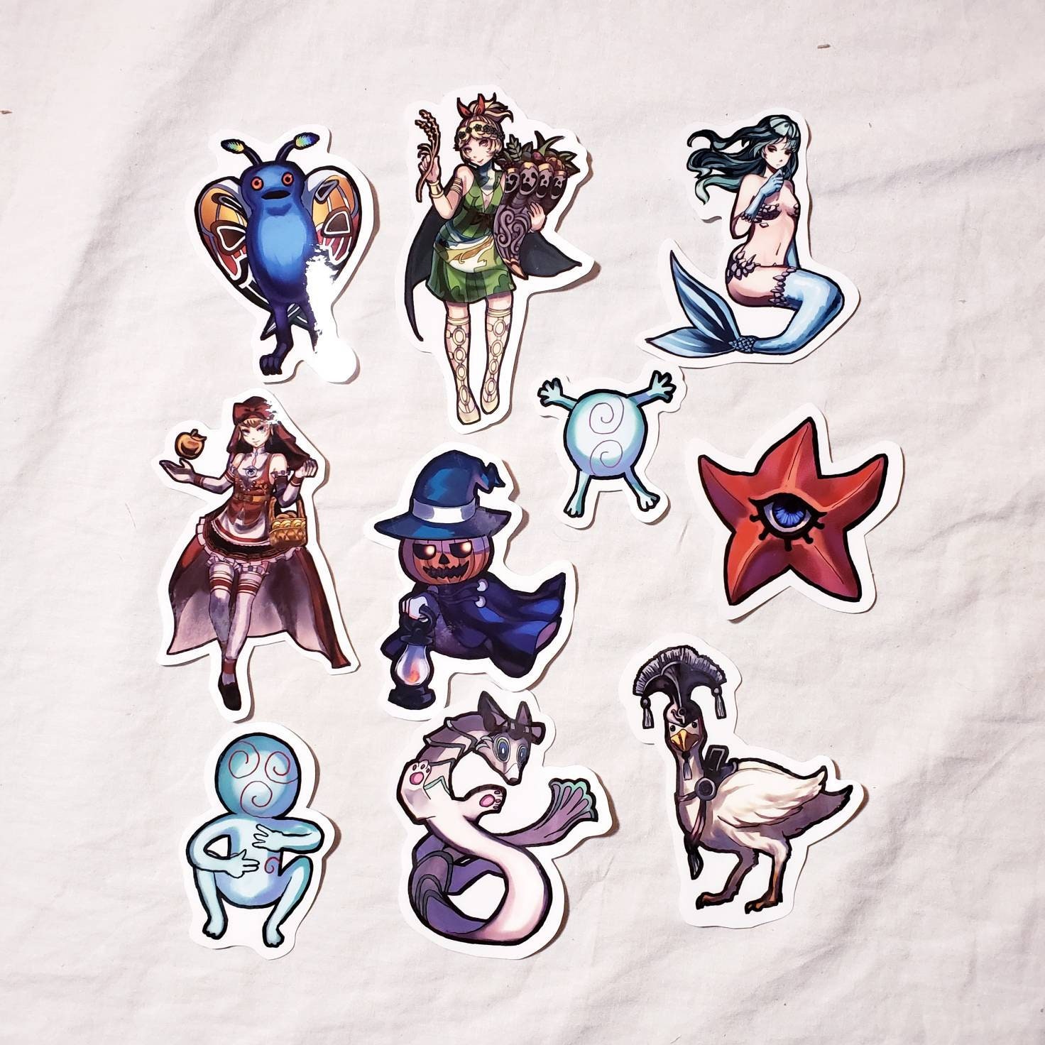 10 Demon Stickers Shin Megami Tensei Persona - Etsy