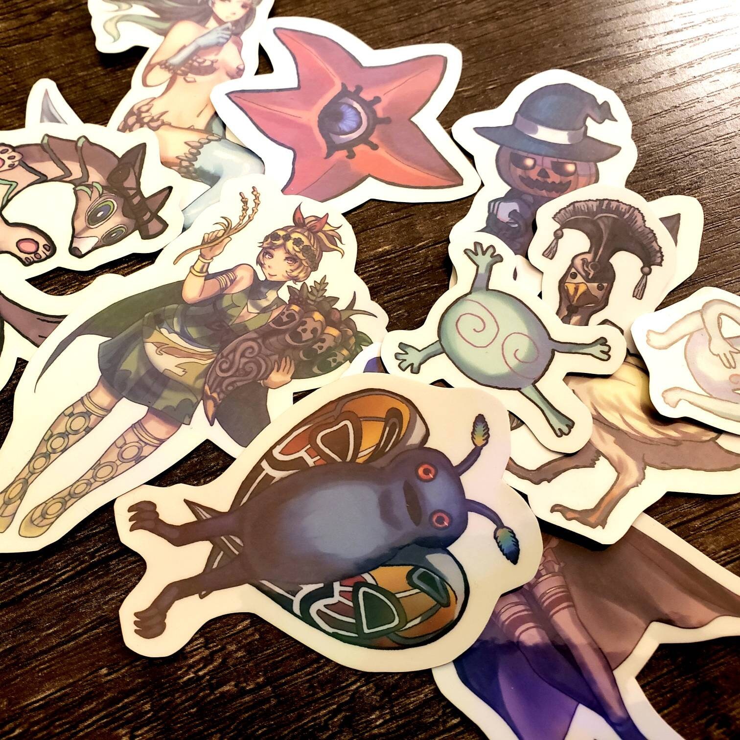 10 Demon Stickers Shin Megami Tensei Persona - Etsy