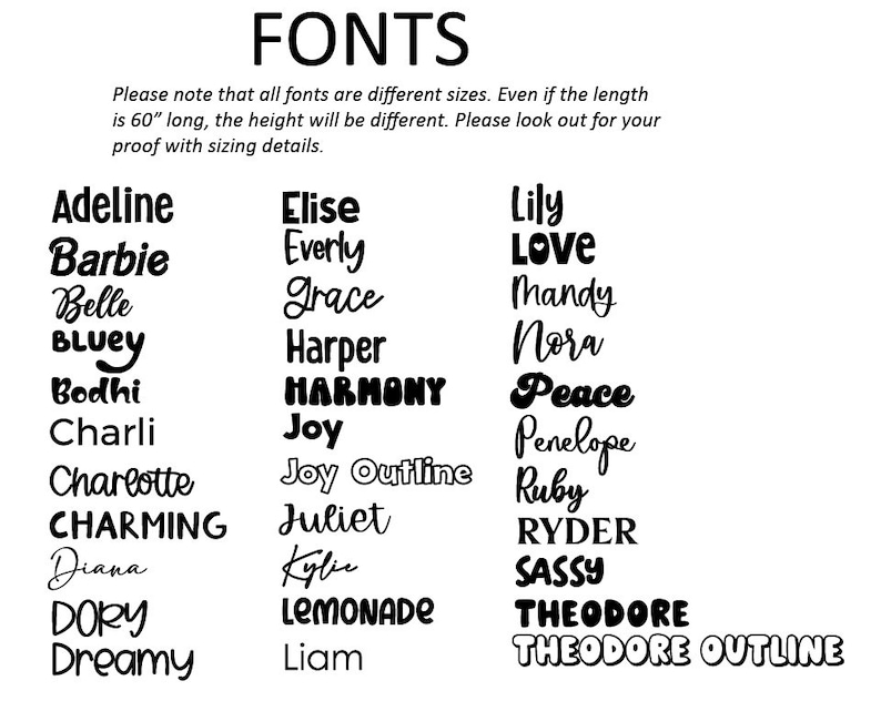 Mirror Decals - Decal Sticker for Mirror - Large Decals - Small Decals ...