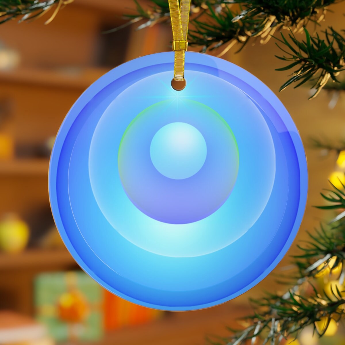 Christmas Blue Christmas Ornament Light Blue Ornament - Etsy