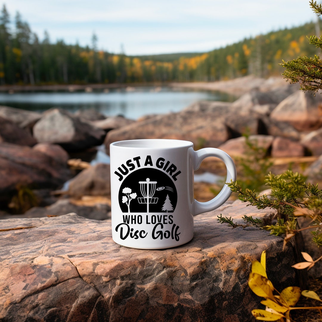Black and White Disc Golf Coffee/tea Mug - Etsy
