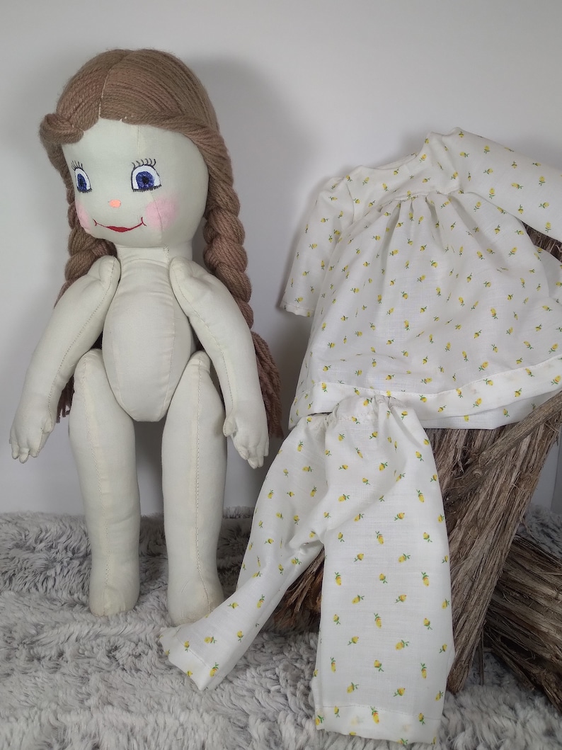 Cloth Doll With Poseable Arms and Legs - Etsy