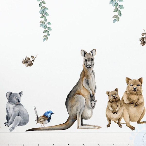 Australian Themed Wall Decal - Etsy UK