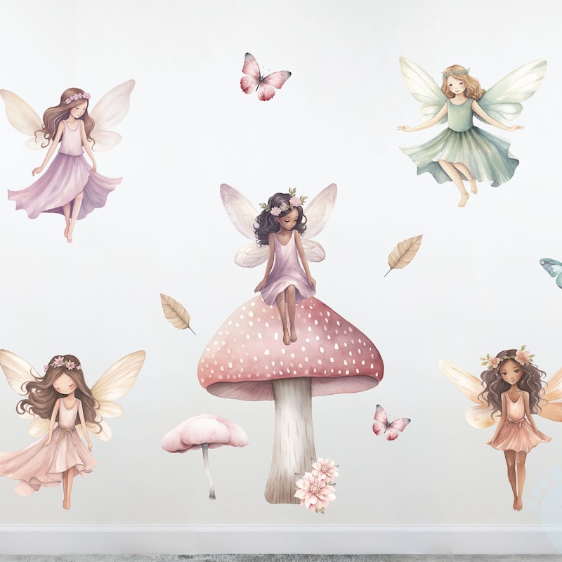 Fairy Decals Wall Stickers - Etsy