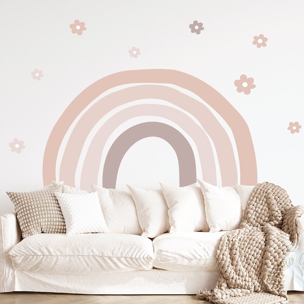 Rainbow Wall Sticker - Etsy