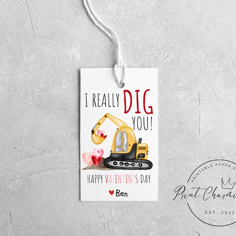 I Dig You Valentine - Etsy