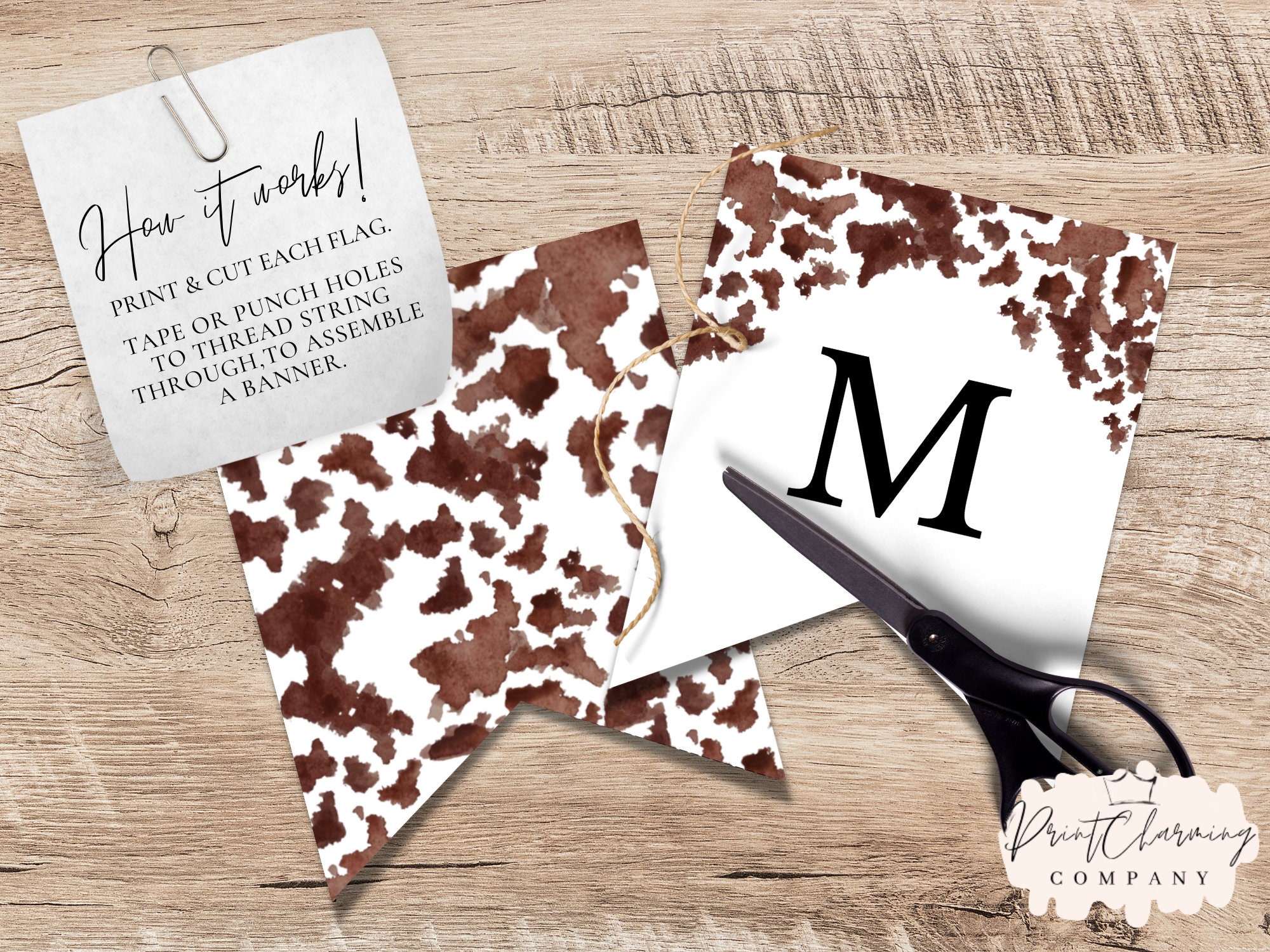 Printable My First Rodeo Birthday Banner Instant Download - Etsy