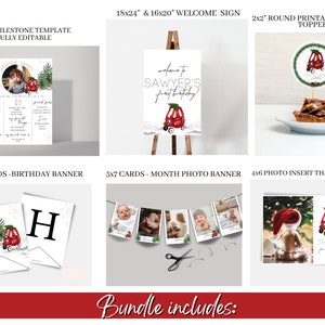 BUNDLE Oh What Fun!, Holiday Birthday, Winter Birthday Bundle ...